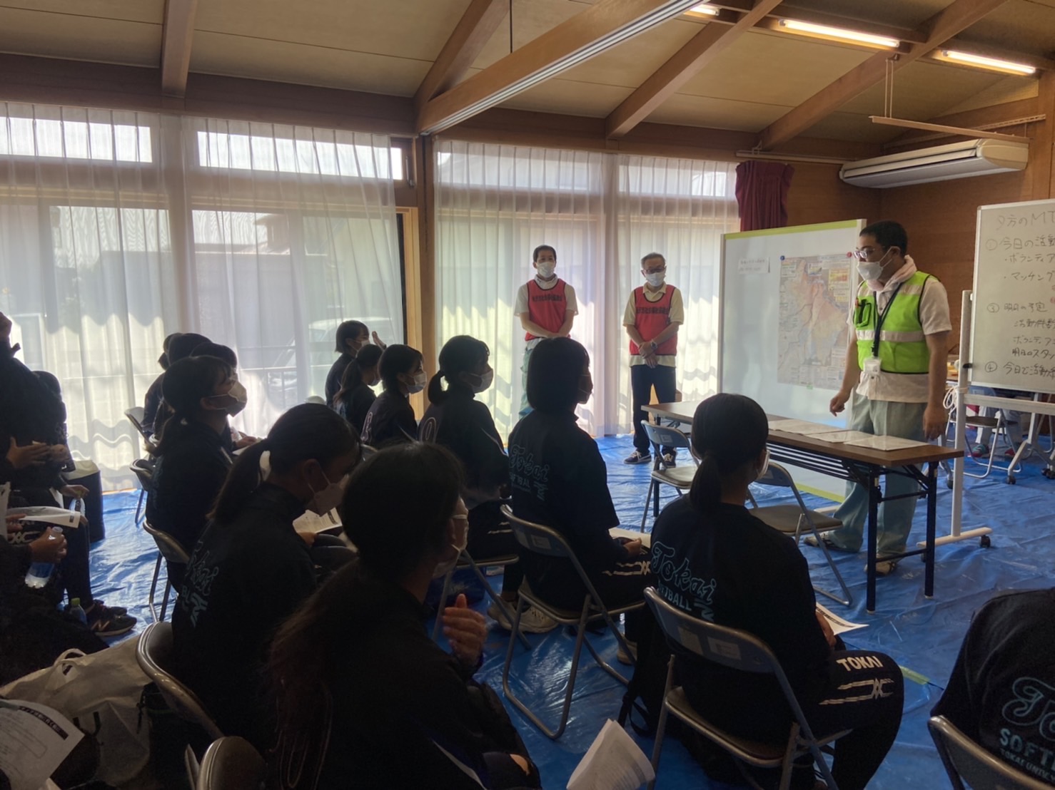 ソフトボール部 豪雨被災地のボランティアへ – 東海大学山形高等学校 校長室から